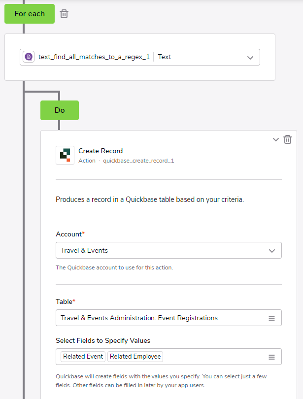 Re: Looping through field values in Pipeline | Qrew Discussions