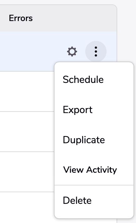 Clear Errors indicator in Pipelines | Qrew Discussions