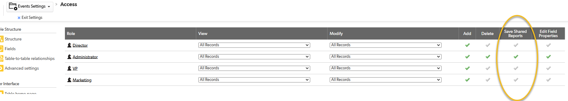 Table Home Page report | Qrew Discussions