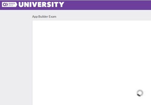 Trying to re-access the certification exam-just get a rotating circle icon | Qrew Discussions
