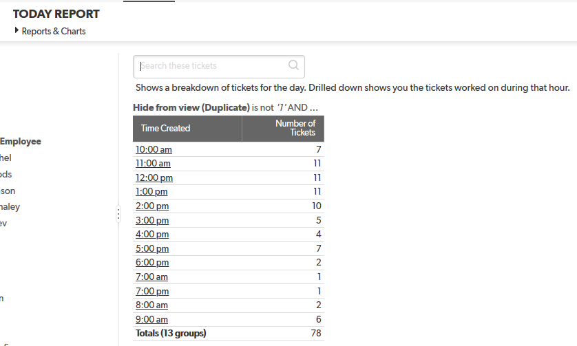 Sort your Daily Report in the correct order of hours | Qrew Discussions