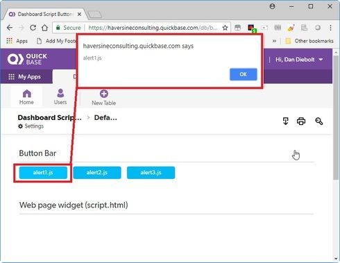 How To Create Dashboard Script Buttons? | Qrew Discussions