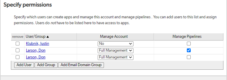 Re: Pipeline viewing across team members - permissions issue? | Qrew Discussions