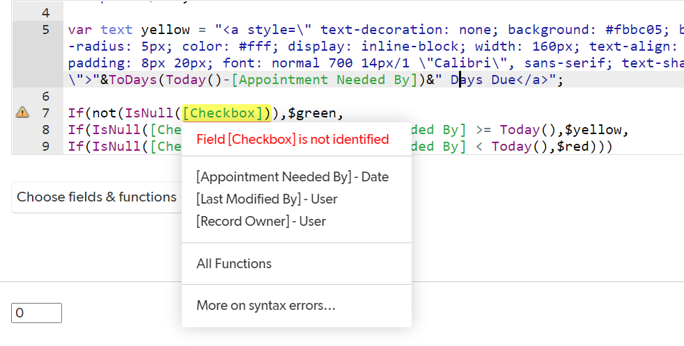 Re: Switc code from date to checkbox | Qrew Discussions