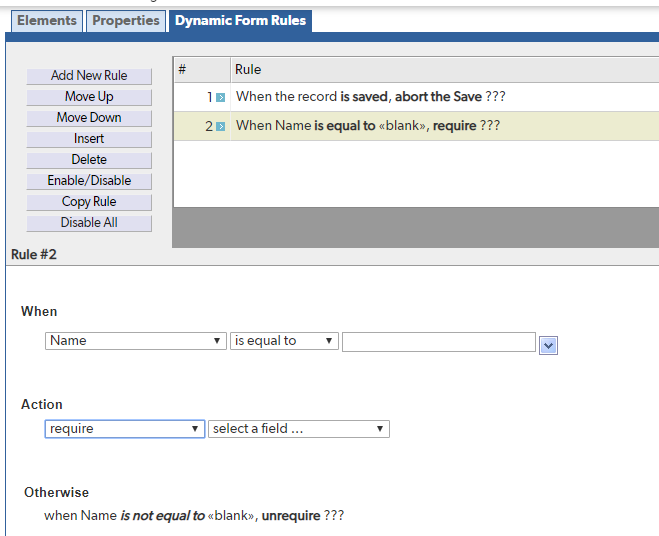 Field Required Based On Value In Another Field Qrew Discussions 