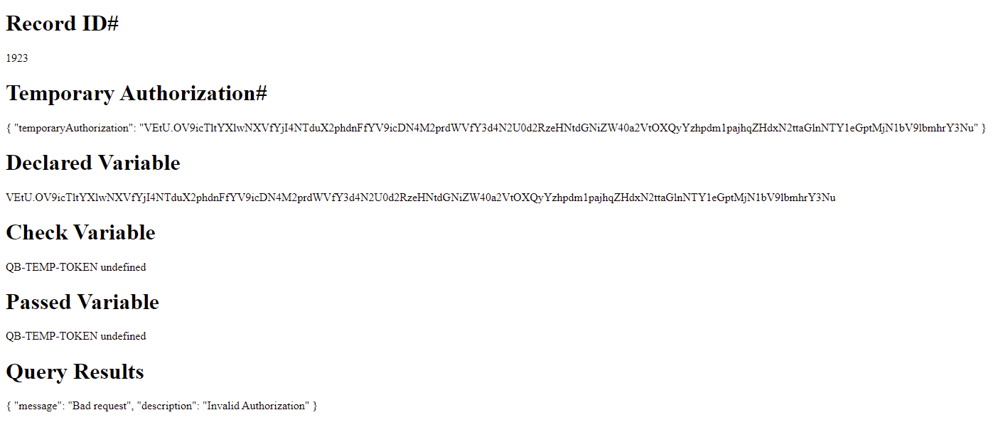 Re: RESTful API Header | Qrew Discussions