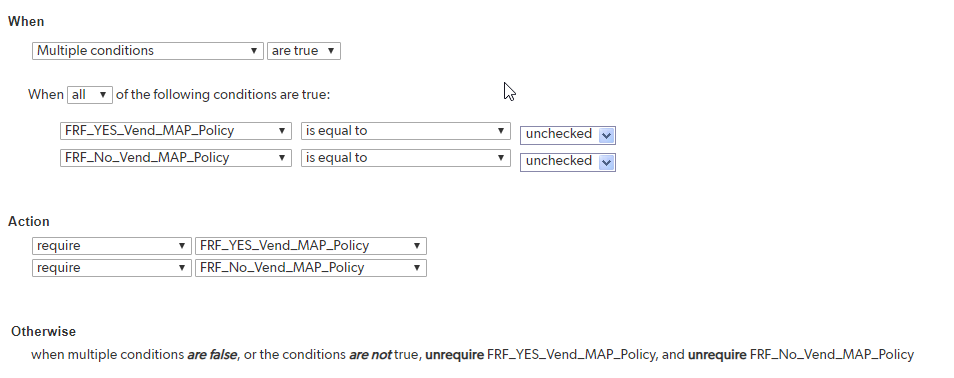 Controlling Two checkbox fields | Qrew Discussions