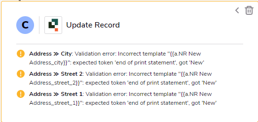 Errors in a pipeline (see screenshot) | Qrew Discussions