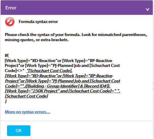 Syntax Error | Qrew Discussions