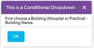 Conditional dropdown shows error | Qrew Discussions