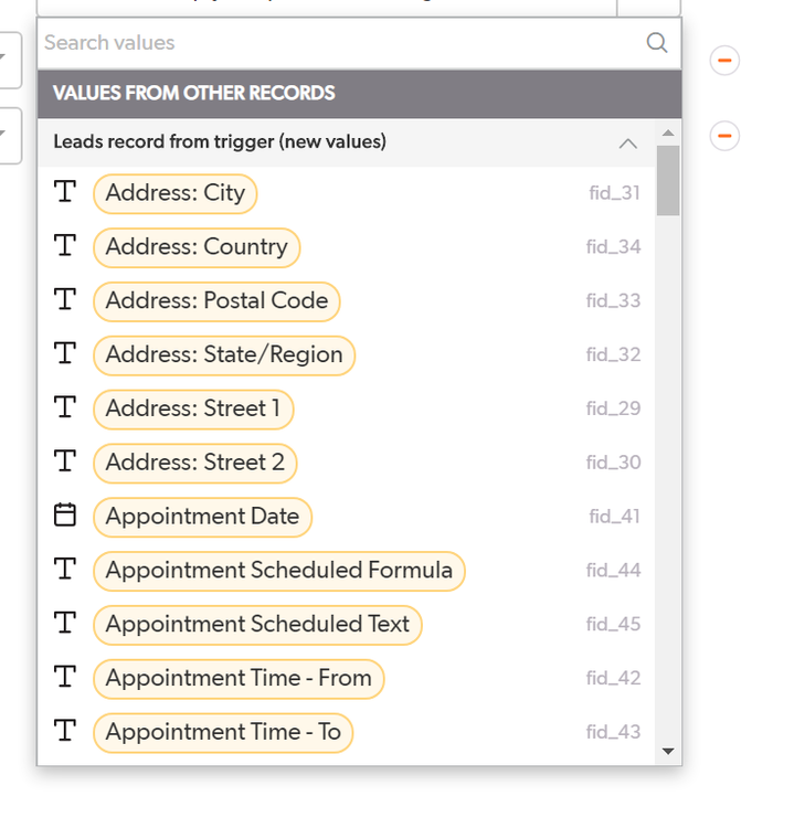 Automations: reference proxy fields | Qrew Discussions