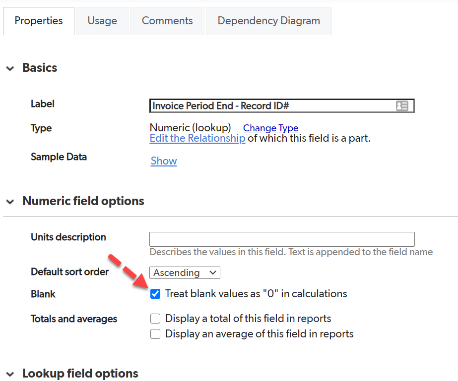 Re: Numeric formula field showing no data | Qrew Discussions