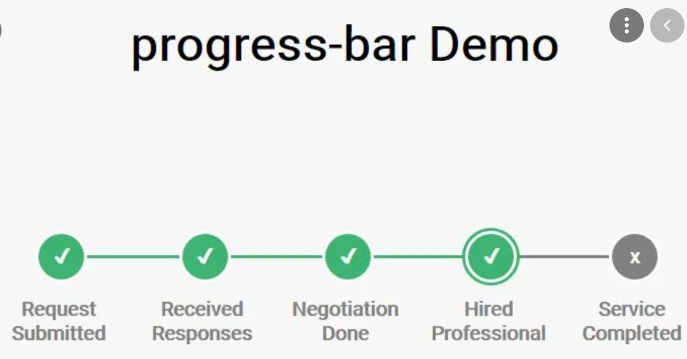 Re: Progress Bar Graphic / Process Bar | Qrew Discussions