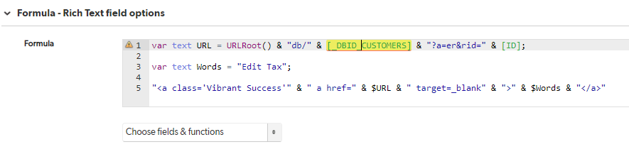 Re: URL api button in the summary report | Qrew Discussions