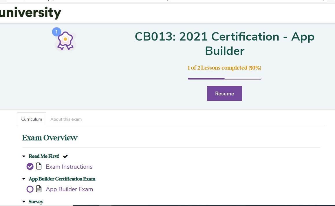 Quickbase App Builder certification | Qrew Discussions