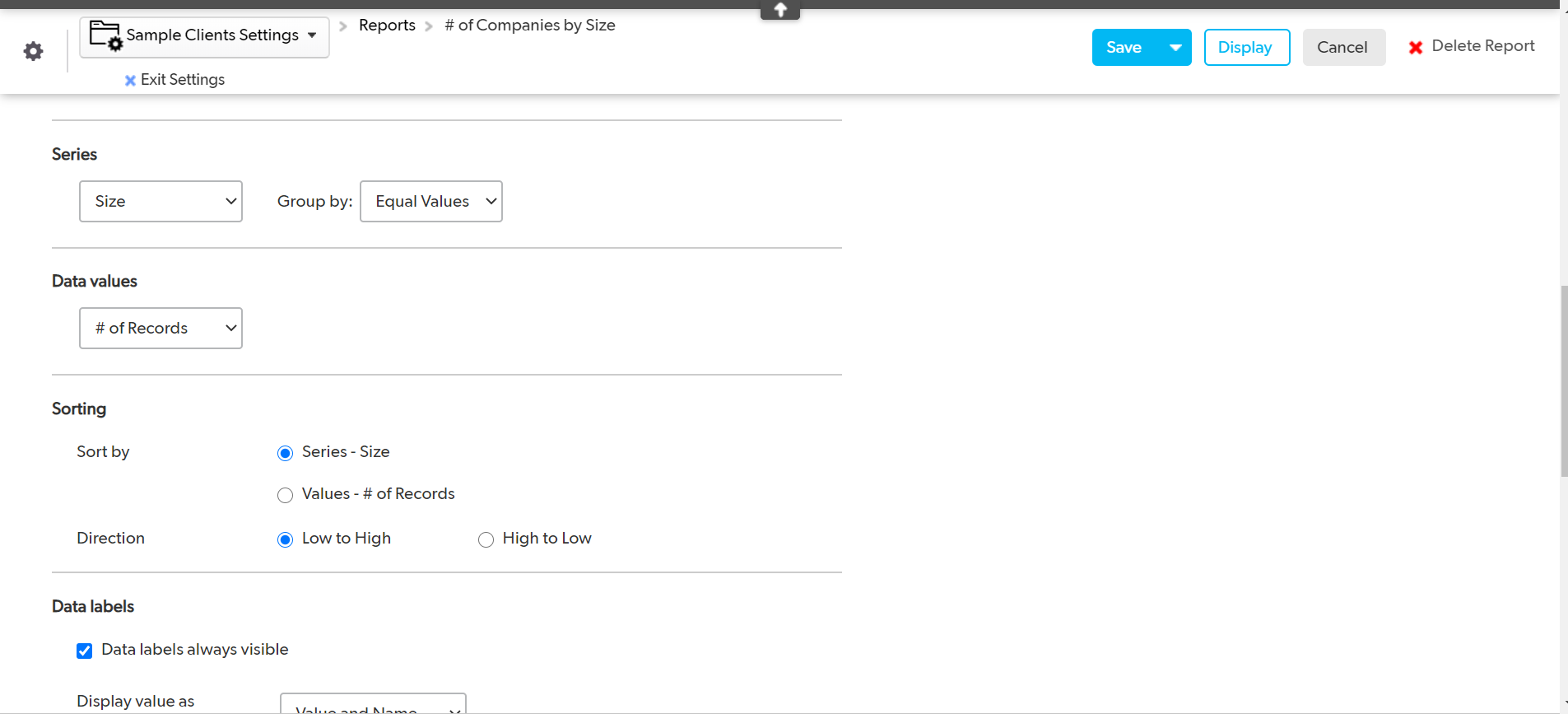 Re: Pie Chart: Consolidate more than 1 field as a slice. | Qrew Discussions