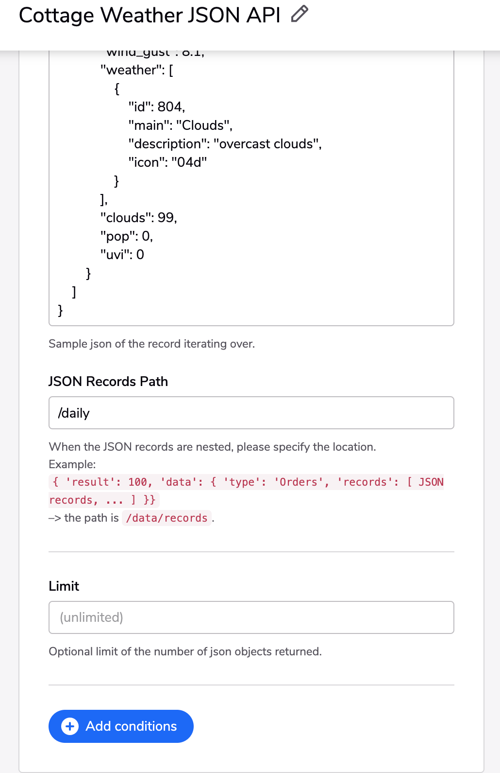 Fetch JSON from an array | Qrew Discussions Fetch JSON from an array | Qrew Discussions