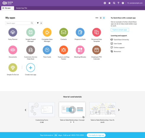 My Apps Page. Simpler. Cleaner. | Qrew Discussions