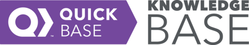 Welcome to the Quick Base Knowledge Base | Qrew Discussions
