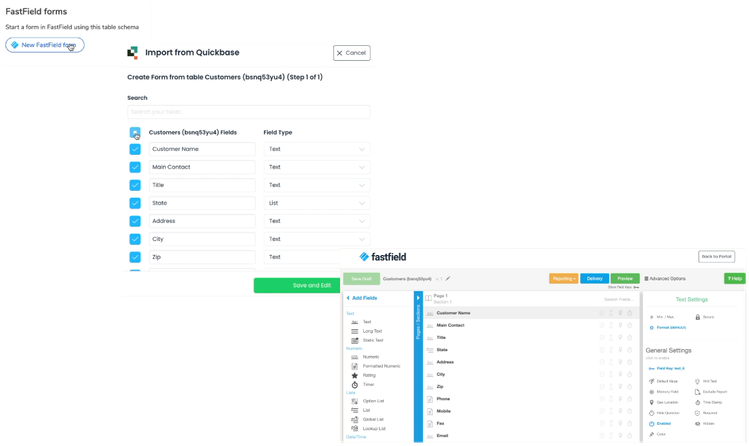 Integrating Quickbase and FastField | Qrew Discussions