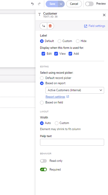 Look-up fields | Qrew Discussions