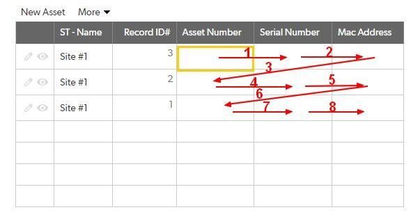 Grid Edit - How to Scan across then next row | Qrew Discussions