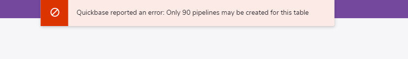 Pipeline Limit Error, but Only Hit Half the Limit? | Qrew Discussions