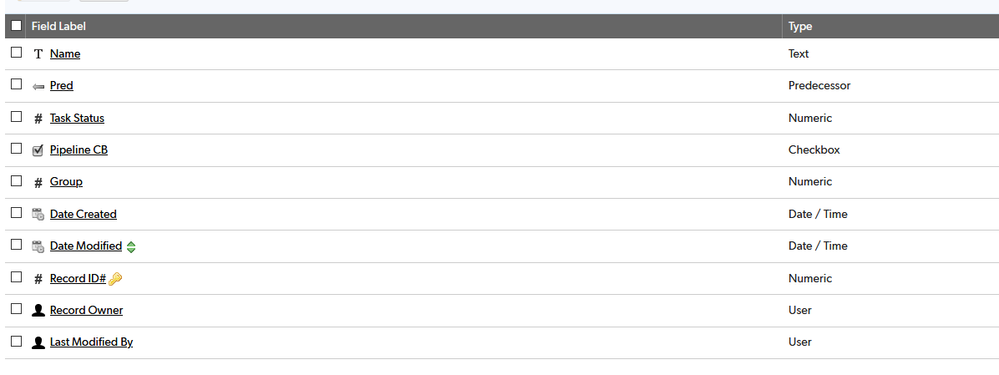 Re: How to show Predecessor Status [Lookup field] | Qrew Discussions
