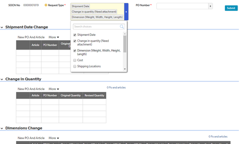 Dsiaply report data depend on Multi-Select Text in same form | Qrew Discussions