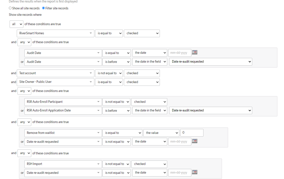 Formula checkbox from report filters | Qrew Discussions